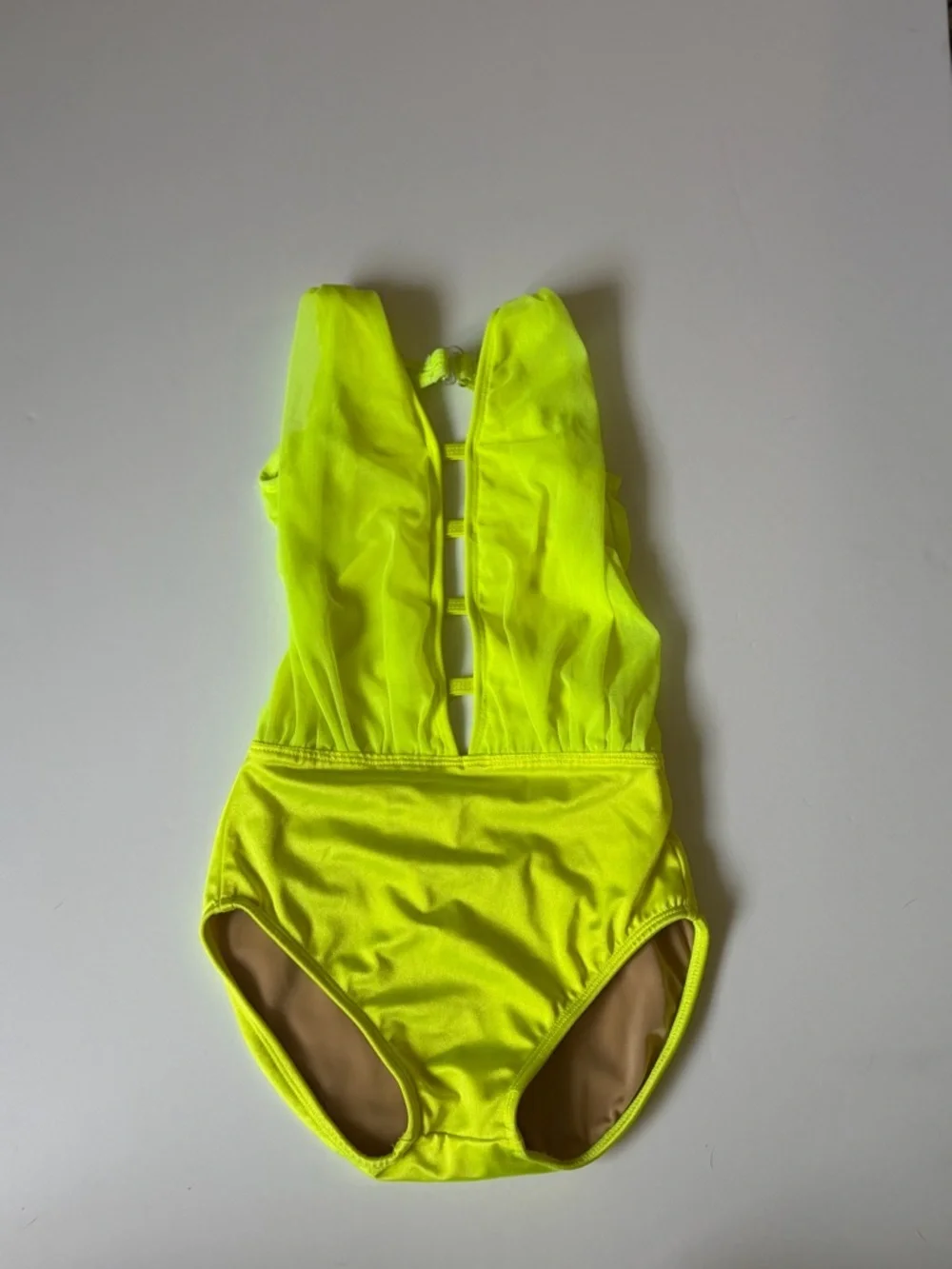 Costumes | Neon Yellow Leotard Cs | Poshmark